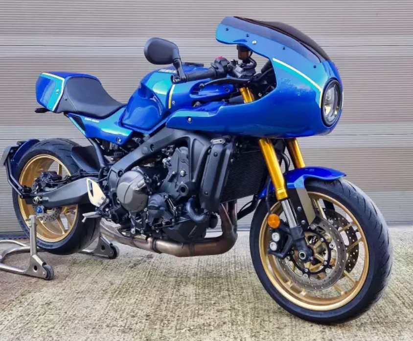 Vintage GP Front Cowl Yamaha XSR900 2022-2023 Blue | Deus Parts