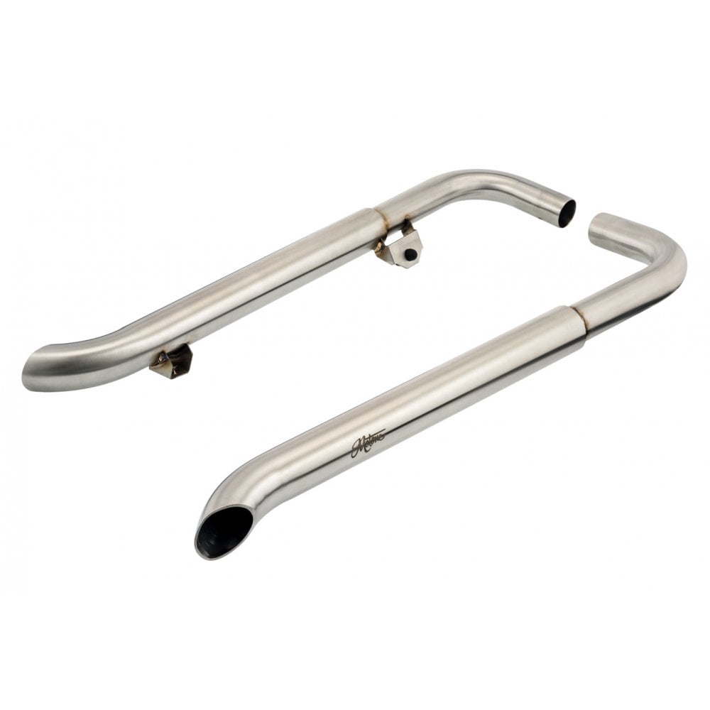 Motone Bedlam Slash-Cut Exhaust Pipes Triumph Bobber/Speedmaster ...