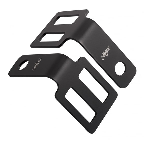 Motone Indicator Brackets - Under Seat Mount Rear- Black - Triumph ...